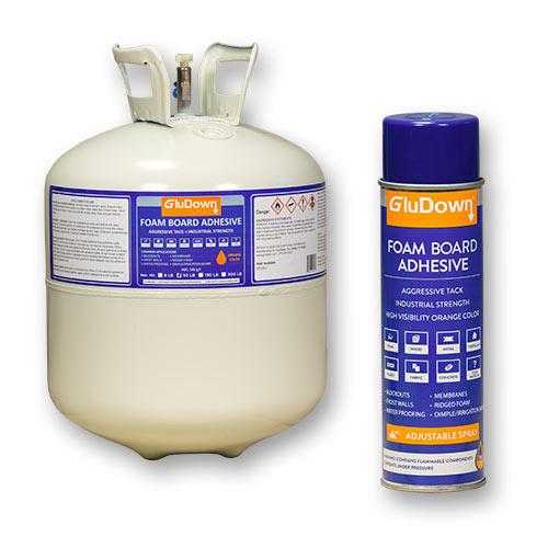 Foam Board Glue Industrial Construction Adhesive GluDown Foam Board Glue Industrial Construction Adhesive GluDown